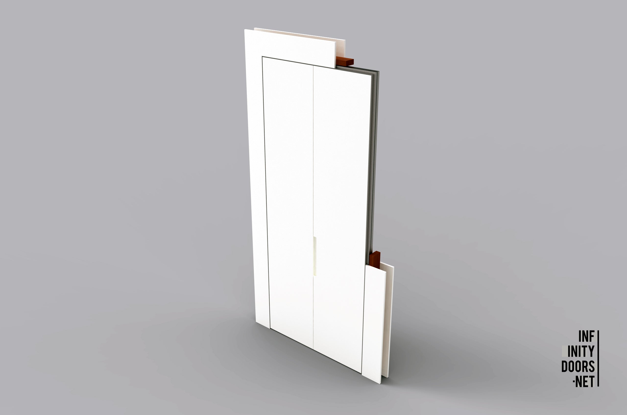 Closet Double Swing -1 Pull -1 Pull – Infinitydoors