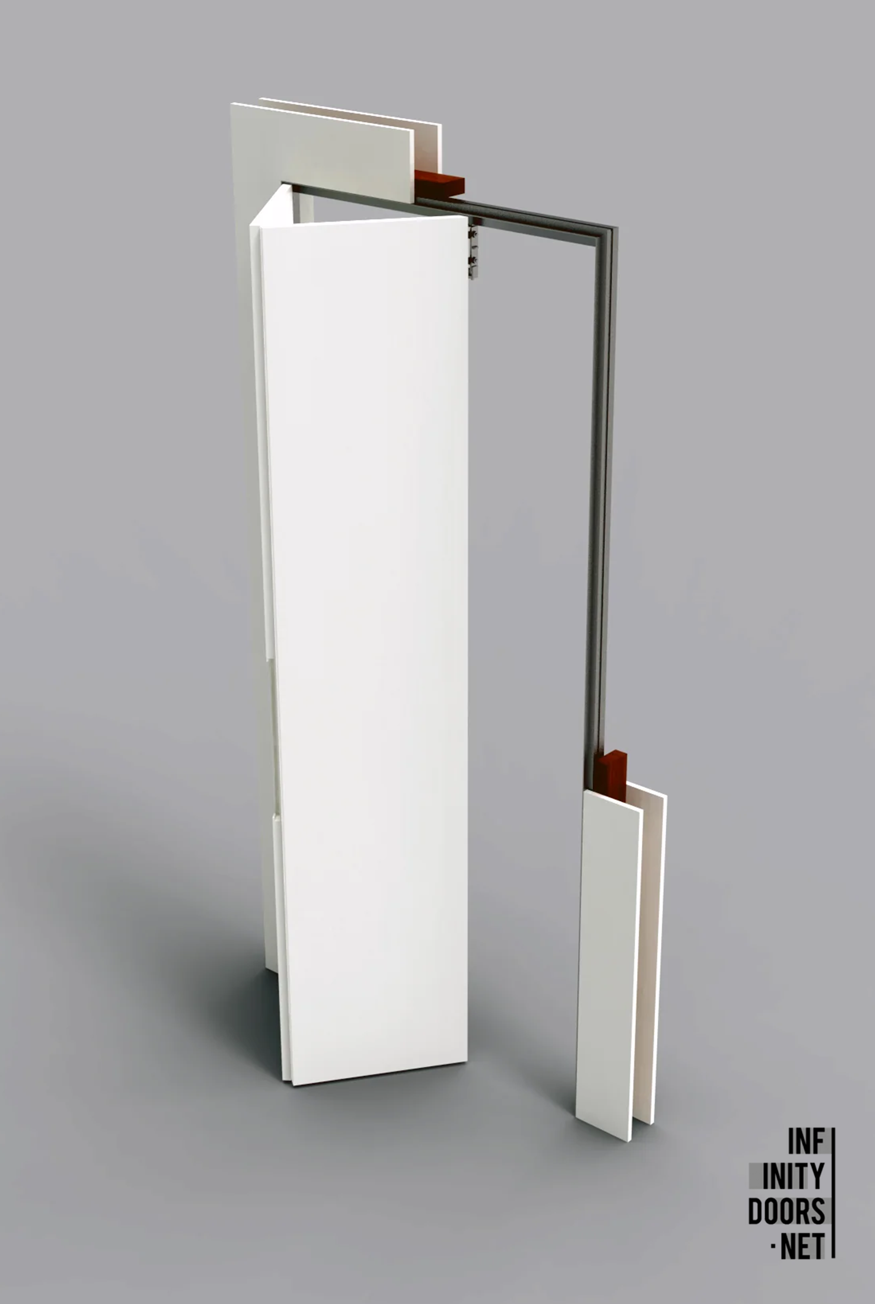 Closet Bi-Fold Double 2 Folding Left – Infinitydoors