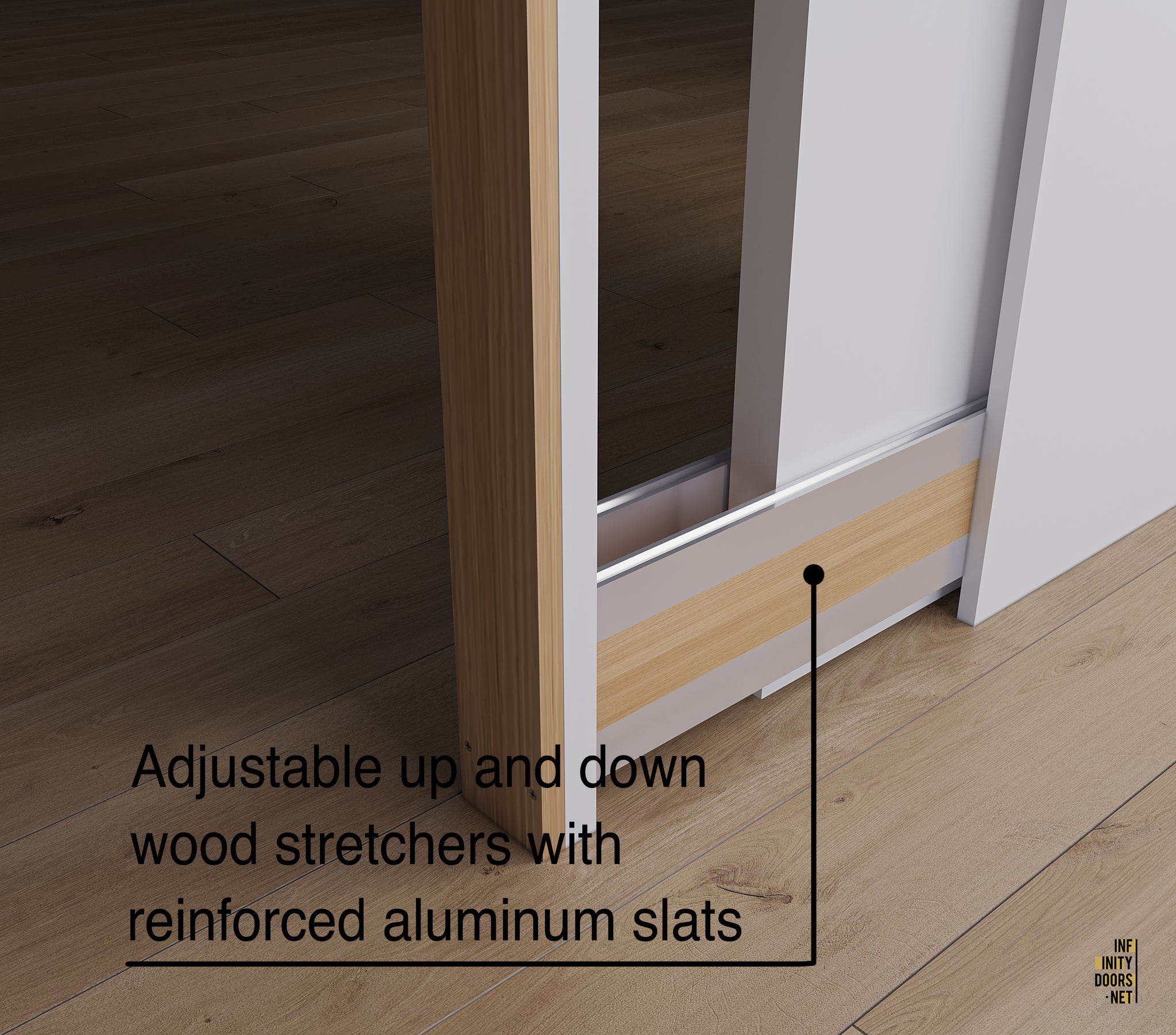 Perfect Double Pocket Door and Frames for Your Space – Infinity Doors