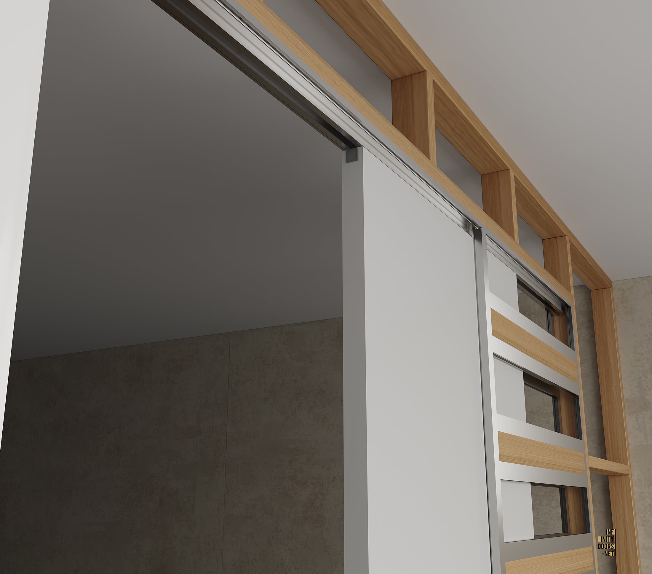 Perfect Double Pocket Door and Frames for Your Space – Infinity Doors