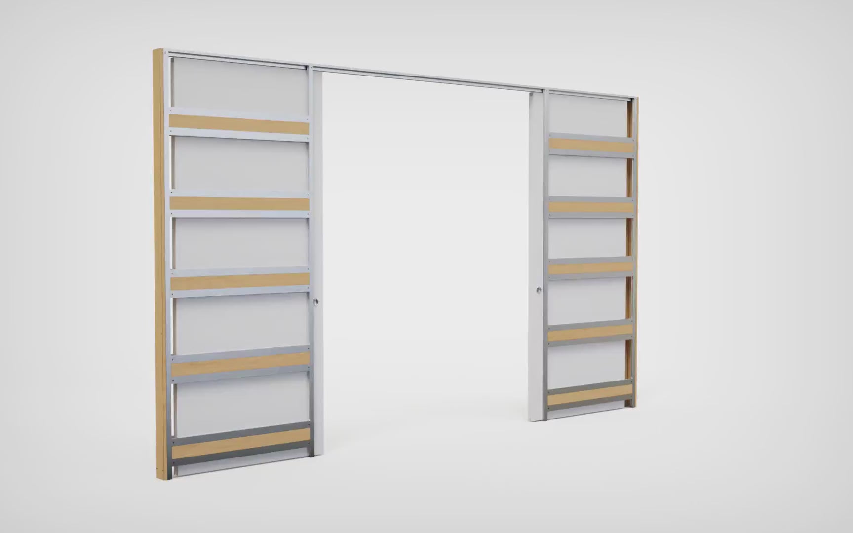 Find the Perfect Double Pocket Door & Frames for Your Space – Infinitydoors