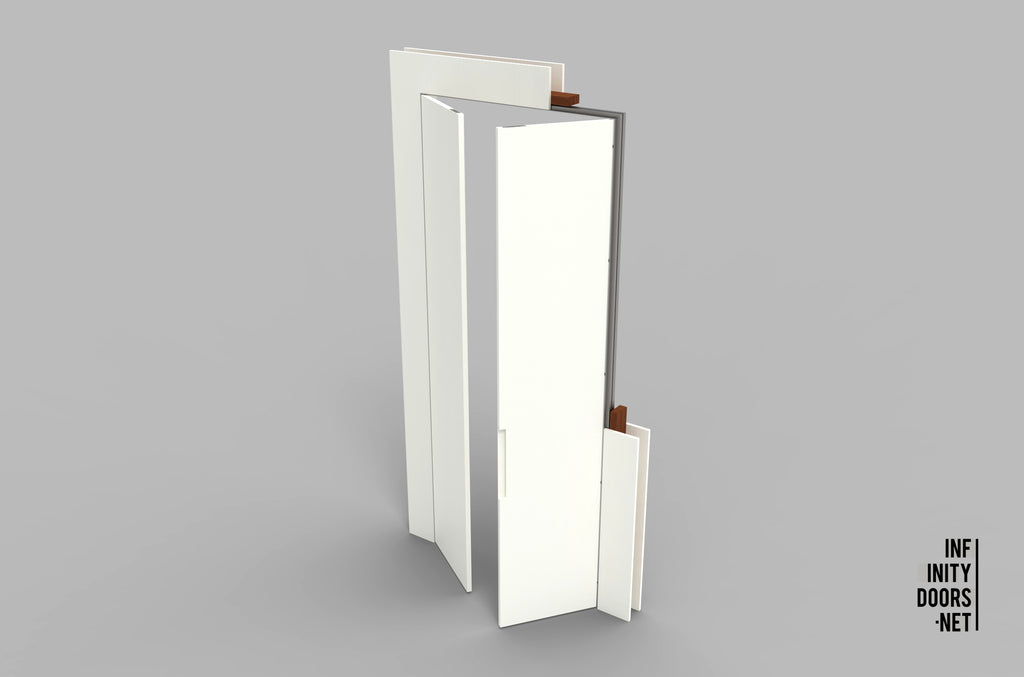 Closet Double Swing -1 Pull -1 Pull – Infinity Doors