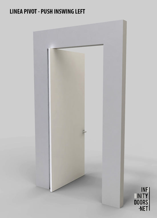 Pivot Inswing Push Left – Infinity Doors