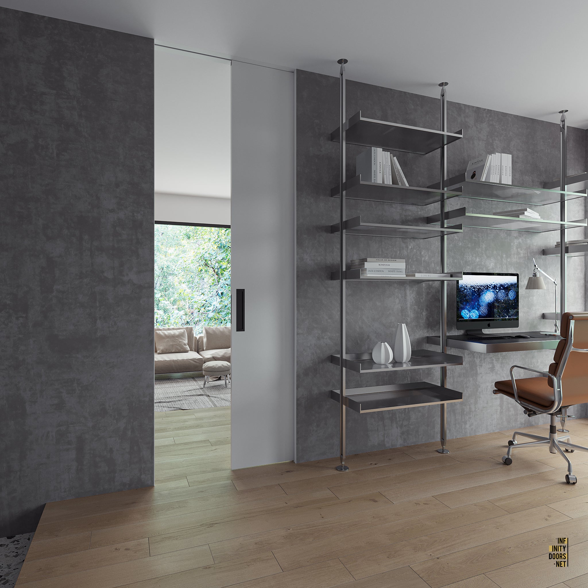 Transform Your Space with Single Pocket Doors - Shop Now! – Infinitydoors