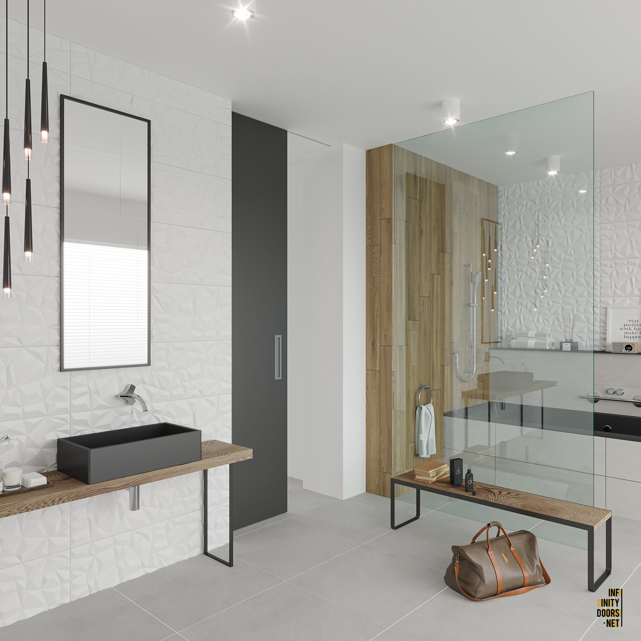 Transform Your Space with Single Pocket Doors - Shop Now! – Infinity Doors